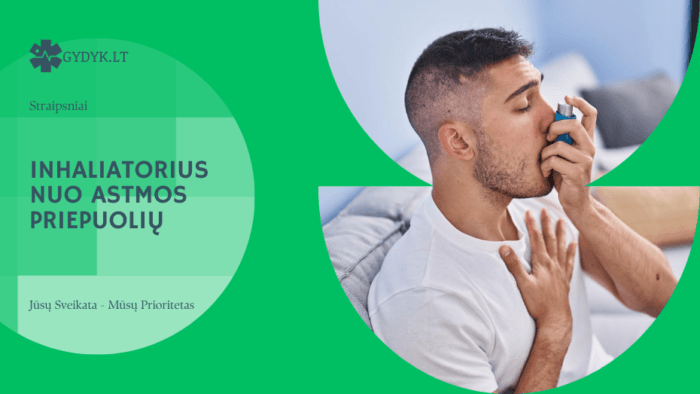 Inhaliatorius nuo astmos priepuolių: ką būtina žinoti? - Gydyk.lt